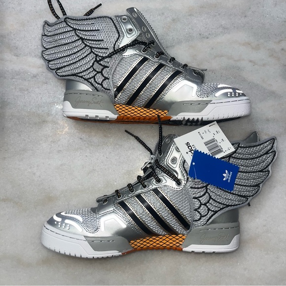 Jeremy Scott x Adidas | Shoes | Js Wings 2 Silver Mesh Jeremy Scott X ...